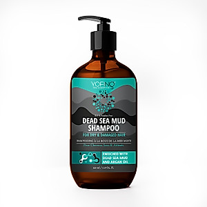 YOFING NEW GENERATION Dead Sea Mud Shampoo - Anti Hair Loss & Anti Dandruff, Promotes Growth & Strengthening Hair