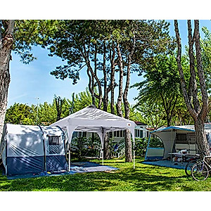 ABCCANOPY Outdoor Pop up Canopy Tent 8x8 Camping Sun Shelter-Series,White