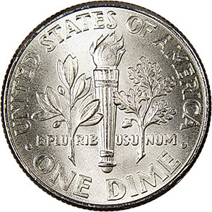 2009 P Roosevelt Dime BU Uncirculated Mint State 10c US Coin Collectible