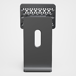 DREWCHAN Stand Holder for Desk Adjustable Aluminum Stand Holder Unversal Cell Phone Dock Home Office Desk Accessories Compatible with iPad Pro 11, 12.9/iPad 10.9 10th; Surface Pro (Grey)