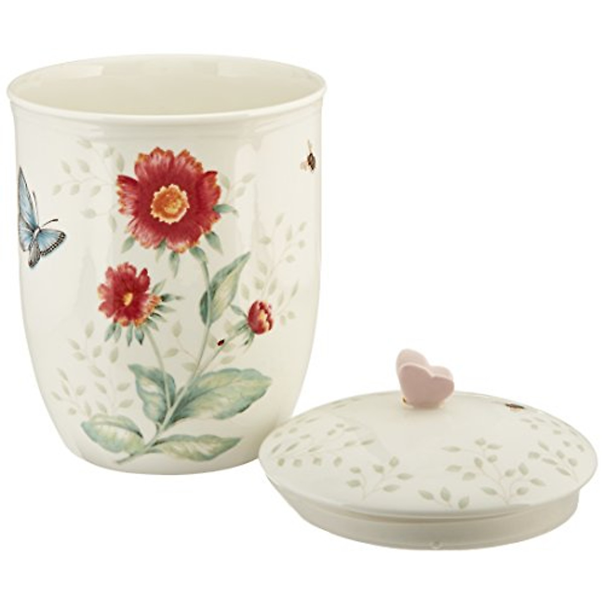 Lenox Butterfly Meadow 3-Piece Canister Set, 6.60 LB, Multi