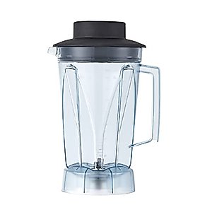 BioloMix Heavy Duty Professional Blender, Peak 2200W Commercial Grade Bar Blender With 70Oz Container For Shakes, Smoothies, Ice Crushing, Frozen Fruits, Soups, Dry Grinding (Red) with extra Jar