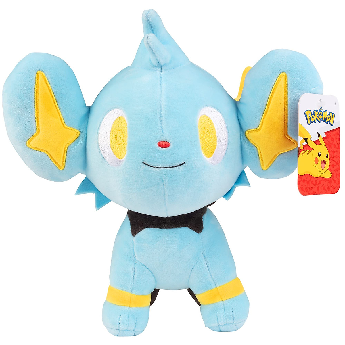 Pokemon 12" Large Shinx Plush - Officially Licensed - Scarlet & Violet - Authentic Stuffed Animal Toy Figure - Valentine's Day & Easter Basket Stuffer Gift for Kids, Boys, Girls - 2+