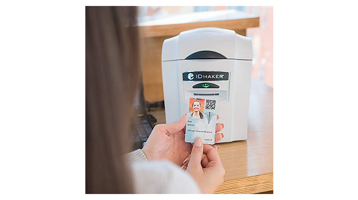 ID Maker Card Printer Kit for Professional Badge Printing
