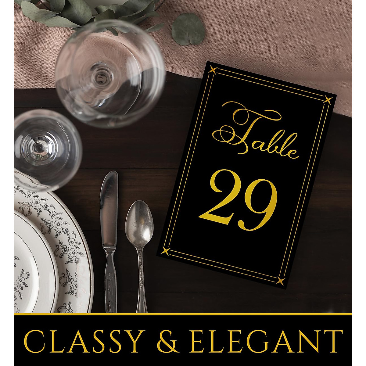 Table Numbers, Black and Gold Wedding Table Numbers, Table Numbers for Wedding Reception, Table Number, Table Numbers 1-20, Table Number, Table Number Holders, 1-30 number, Head Table sign