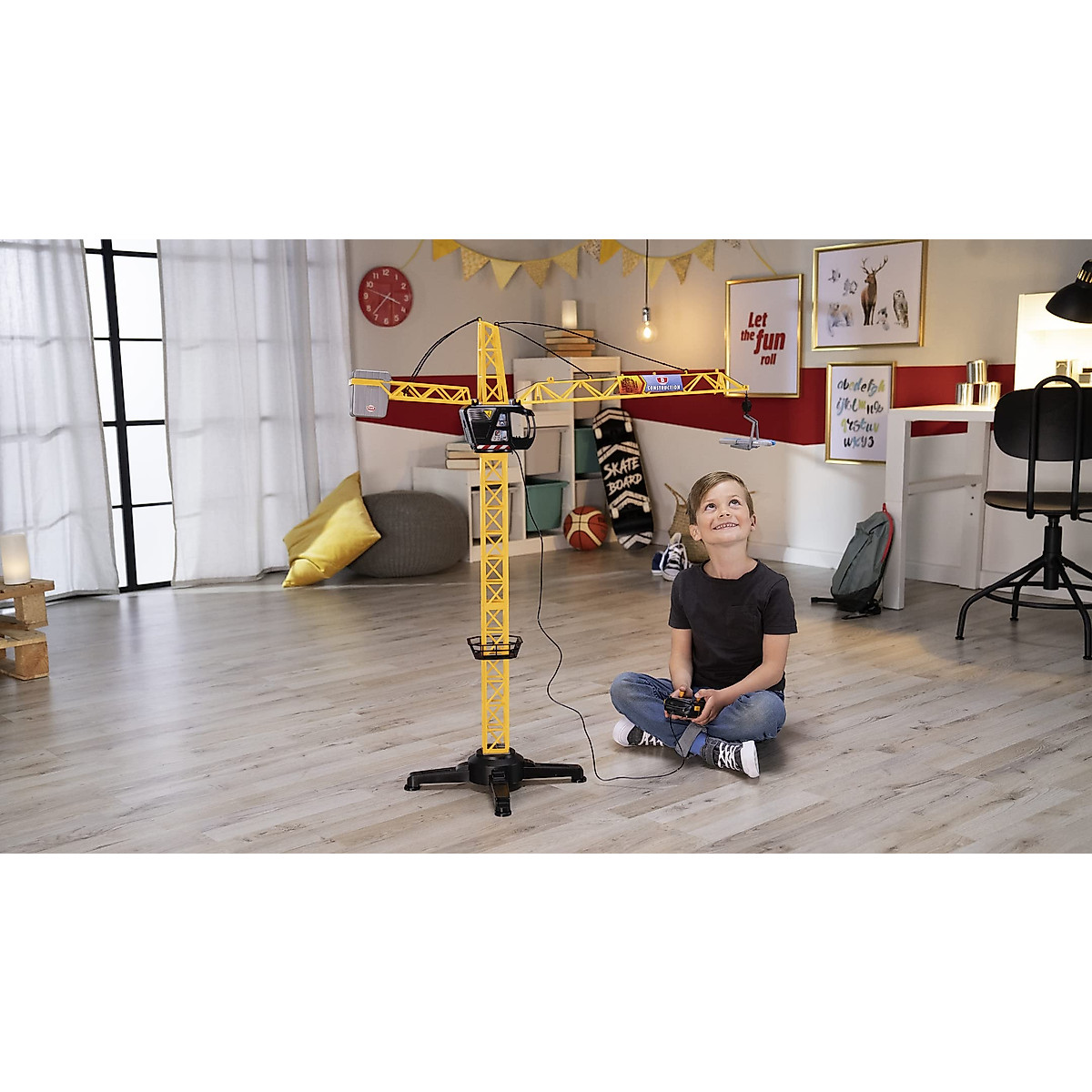 DICKIE TOYS 40" Giant Crane Playset, Multi (201139013)