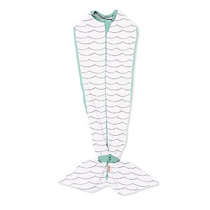 SwaddleMe Room to Grow Pod – 0-6 Months, 1-Pack (Teal Waves) Expandable Baby Swaddle Grows with Baby and Helps Prevent The Startle Reflex for Comfortable Sleep