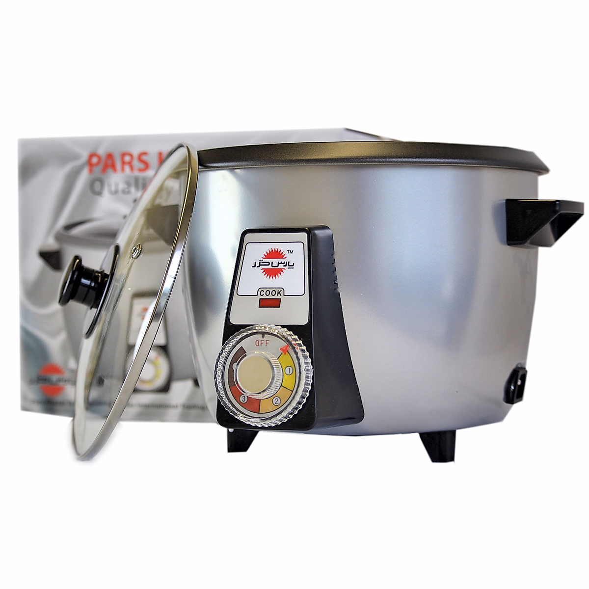 PARS KHAZAR Automatic Rice Cooker 8 Cup