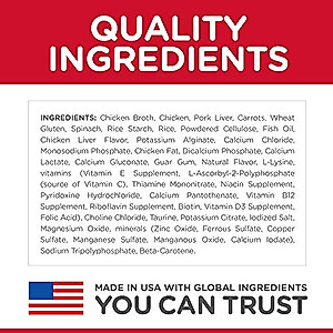 Hill's Science Diet Wet Cat Food, Kitten, Healthy Cuisine, Roasted Chicken & Rice Recipe, 2.8 oz Cans, 24-pack