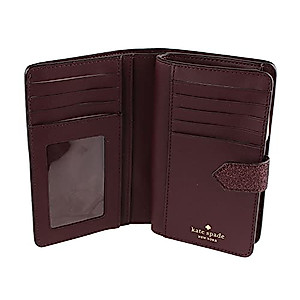 Kate Spade Wallets for Women Shimmy Glitter Wallet (Deep nova)