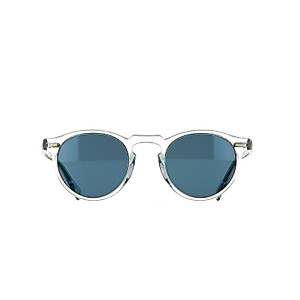 Oliver Peoples 5217-S Gregory Peck Sunglasses 1101/R8 Translucent Crystal Photochromic VFX Lenses