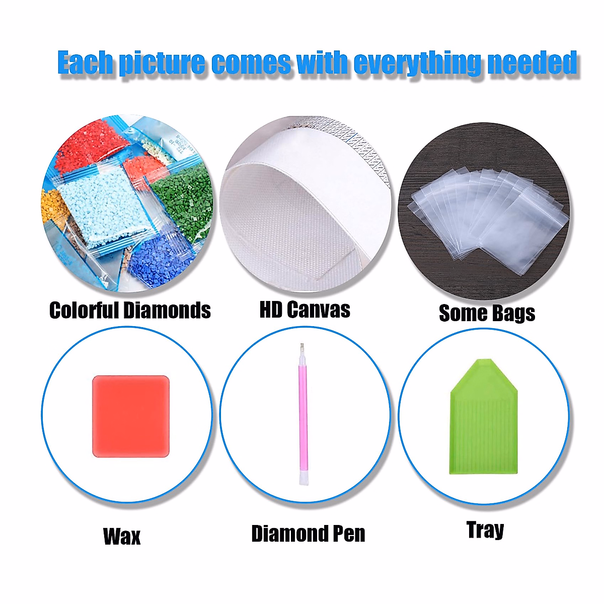 Ksxistiyt Diamond Art Painting Kits for Adults - Cartoon Full Drill Diamond Dots Paintings for Beginners, Round 5D Paint with Diamonds Pictures Gem Art Painting Kits DIY Adult Crafts Kits