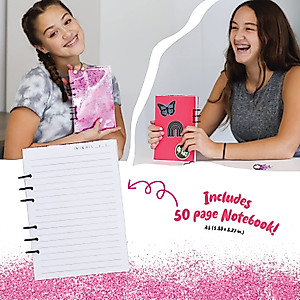 DOODLE HOG Make Your Own Notebook Journal Resin Kit for Beginners with Molds, Craft for Girls and Boys Age 12 Year Old Teen Girl Crafts, DIY Kit Science Experiment Toys, Gift Kits Kids Ages 12+