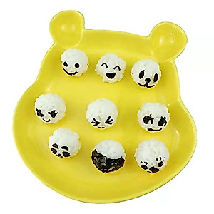 ZENGWEIMING DIY Sushi Tool Seaweed Nori Press embossing device Cutter rice ball bento mold box