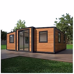 Generic Sunlit Haven: Portable Solar-Powered Prefab Home, Customizable & Expandable, Ideal for All - Moveable Living at its Finest! (4 Bedroom)