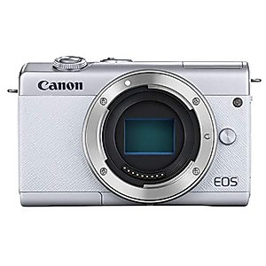 Canon EOS M200 Mirrorless Digital Camera (International Model) (White)