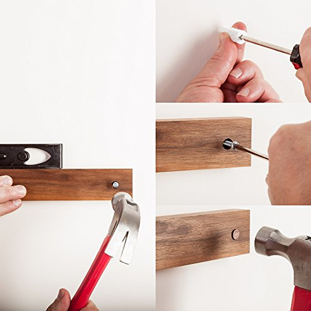 wooDsom Powerful Magnetic Knife Strip, Holder Made in USA (Walnut, 12 inches)