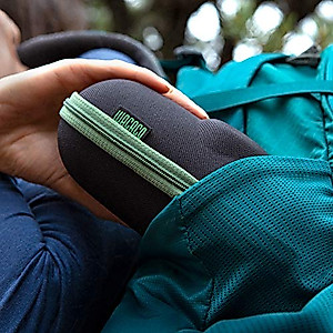 WACACO Nanopresso Portable Espresso Maker Bundled with Protective Case, Upgrade Version of Minipresso, Mini Travel Coffee Machine, Perfect for Camping, Travel and Office (Elements Moss Green)