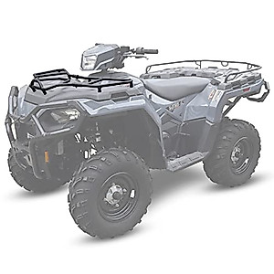 SAUTVS Front Rack Extender for Polaris Sportsman 570 450 H.O. 21-23, Heavy Duty Steel Front Utility Rack Extender for Polaris Sportsman 570 450 H.O. 2021-2023 Accessories (Replace #2884842)