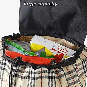 JIAHESHYP Shopping Cart Replacement Bag, Trolley Waterproof Spare Bag, Portable, Oxford Cloth, Black