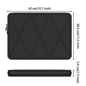 Smatree 15 inch Hard Shell Laptop Case for for 16.2 inch MacBook Pro 2024 M4/2023 M3, 15.6 inch Samsung Galaxy Book 4 360/Galaxy Book 2 360, 15 inch Surface Laptop 4(Not Fit with Other 16 inch Laptop)