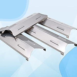 Adviace Replacement Grill Parts for Master Forge BG179A BG1793B-A BG1793B-A BG1795BAL, Master Forge BG179A Heat Tent BG179A Heat Plates Master Forge BG179A Flame Tamer Replacement, 4-Pack