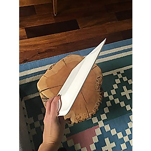 Susty Party 10-Inch Compostable Square Plates (50-Count), Sugarcane Heavy Duty Disposable Biodegradable Plate for Dinner, White