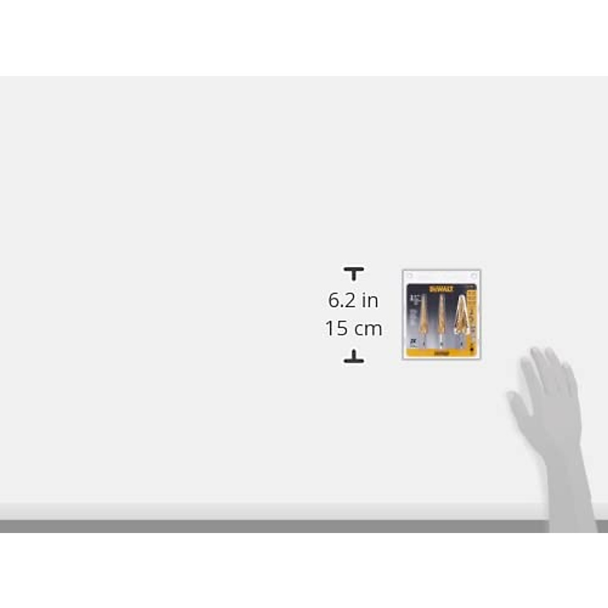 DEWALT Drill Bit Set, 3 Piece, Titanium Nitride Coated, Longer Life and Better Chip Removal (DWA1790IR)