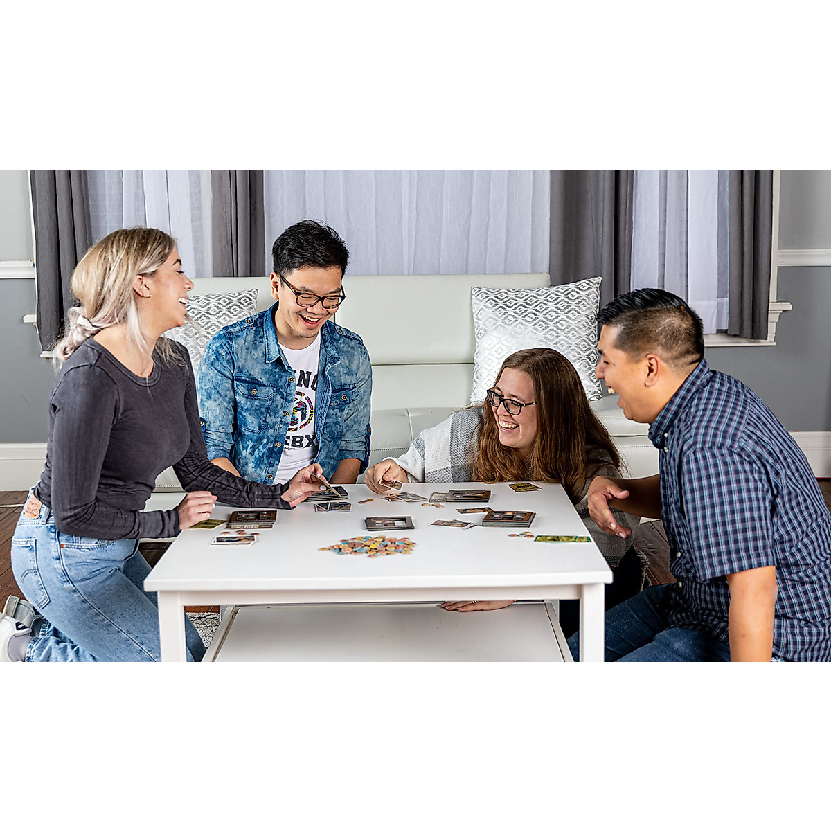 Strategy Board Games Bidding Game Calliope ShipShape Mixed Colors From the Makers of Tsuro and Roll For It Gift for Adults Family Kids