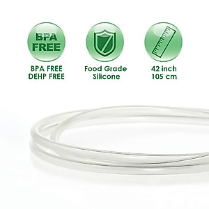 Maymom Tubes Compatible with Ameda MYA Pump Ameda MYA Pro Pump Not Original Ameda MYA Tubes Not Original Ameda MYA Breast Pump Accessories Not Original Ameda MYA Breast Pump Parts;