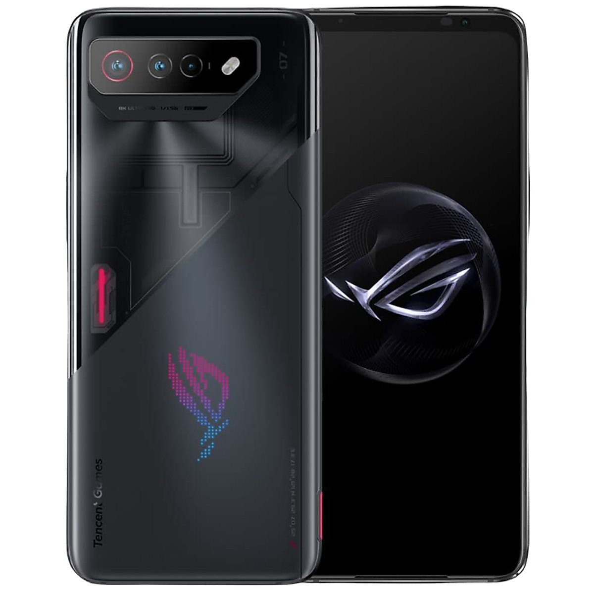 ASUS ROG Phone 7 5G Dual 256GB 8GB RAM Factory Unlocked (GSM Only | No CDMA - not Compatible with Verizon/Sprint) Tencent Version - Black