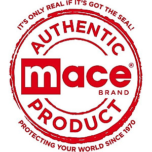 Mace Brand Maximum Strength Pepper Spray with KeyGuard Hard Case (Hot Pink) – Accurate 10’ Powerful Pepper Spray, Flip Top Safety Cap, Leaves UV Dye on Skin – Great for Self-Defense