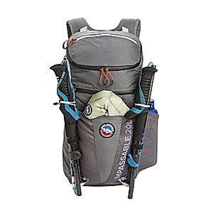 Big Agnes Impassable 20L Backpack for Day Hiking, Fog