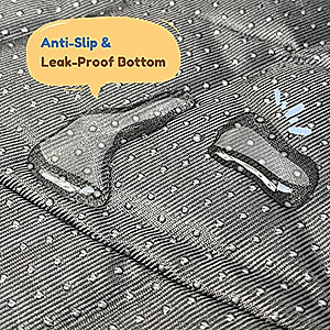 Tierecare 5 Pack Guinea Pig Cage Liner Washable Guinea Pig Pee Pad Fast Absorption Bunny Bedding Soft Hamster Bed Cage Accessories for Small Animals