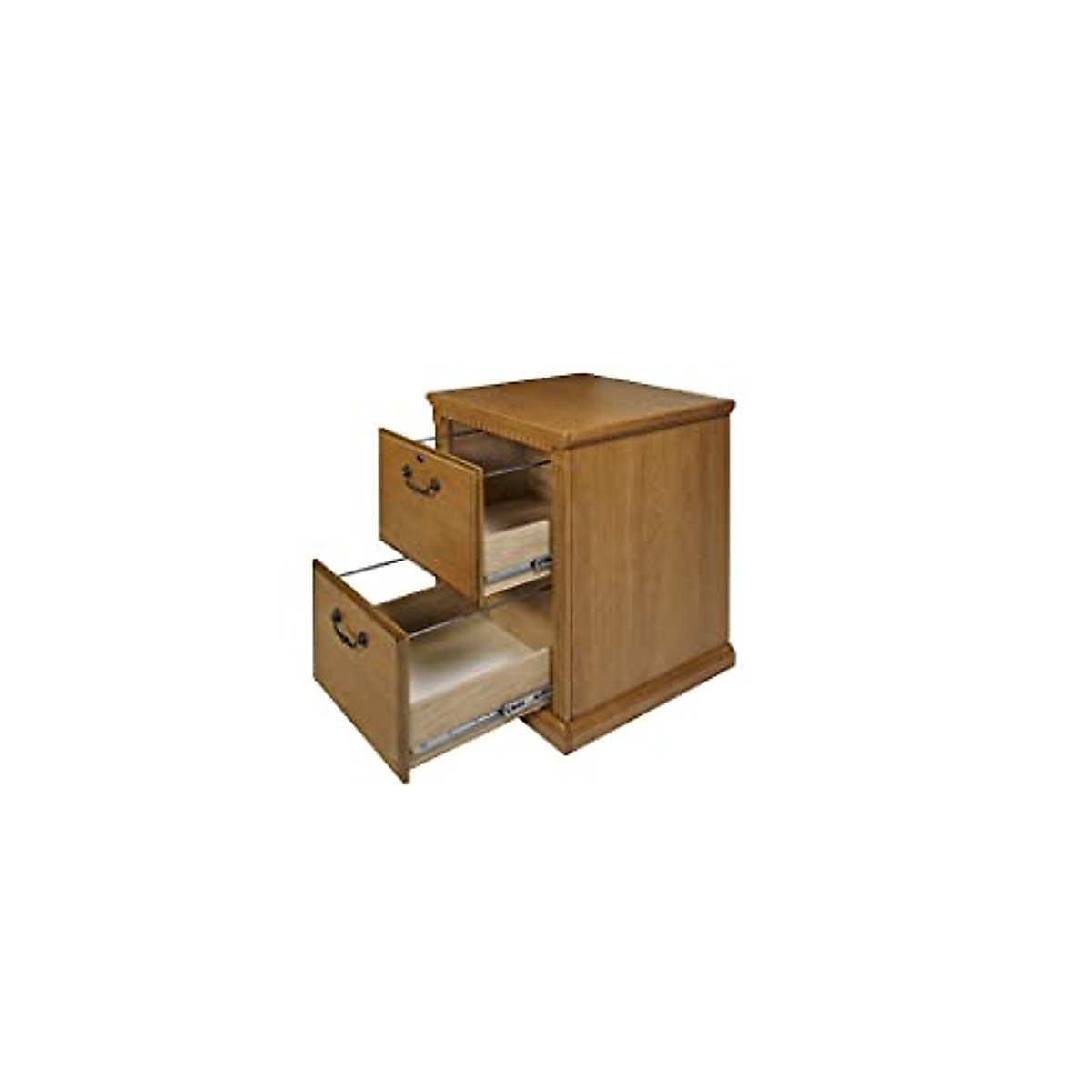 Martin Furniture Huntington Oxford 2 Drawer File Cabinet, Wheat - Fully Assembled