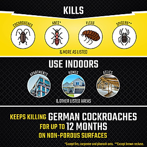 Black Flag 11079 HG-11079 6 Count Indoor Fogger, Pack of 4, Clear