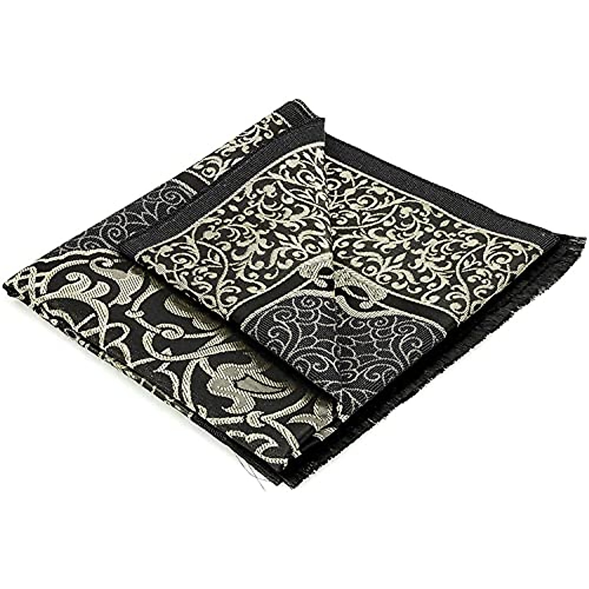 EDUS Turkish Muslim Prayer Rug, Gifts 99 Prayer Beads and Kufi Hats for Men, Cotton Islamic Prayer Mat for Men Women and Kids, Portable Carpet, Great Ramadan Gifts, Ottoman Rugs (Grey)