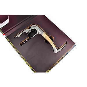 Legnoart Barbera Stainless Steel Sommelier Corkscrew with Oak Wood Handle