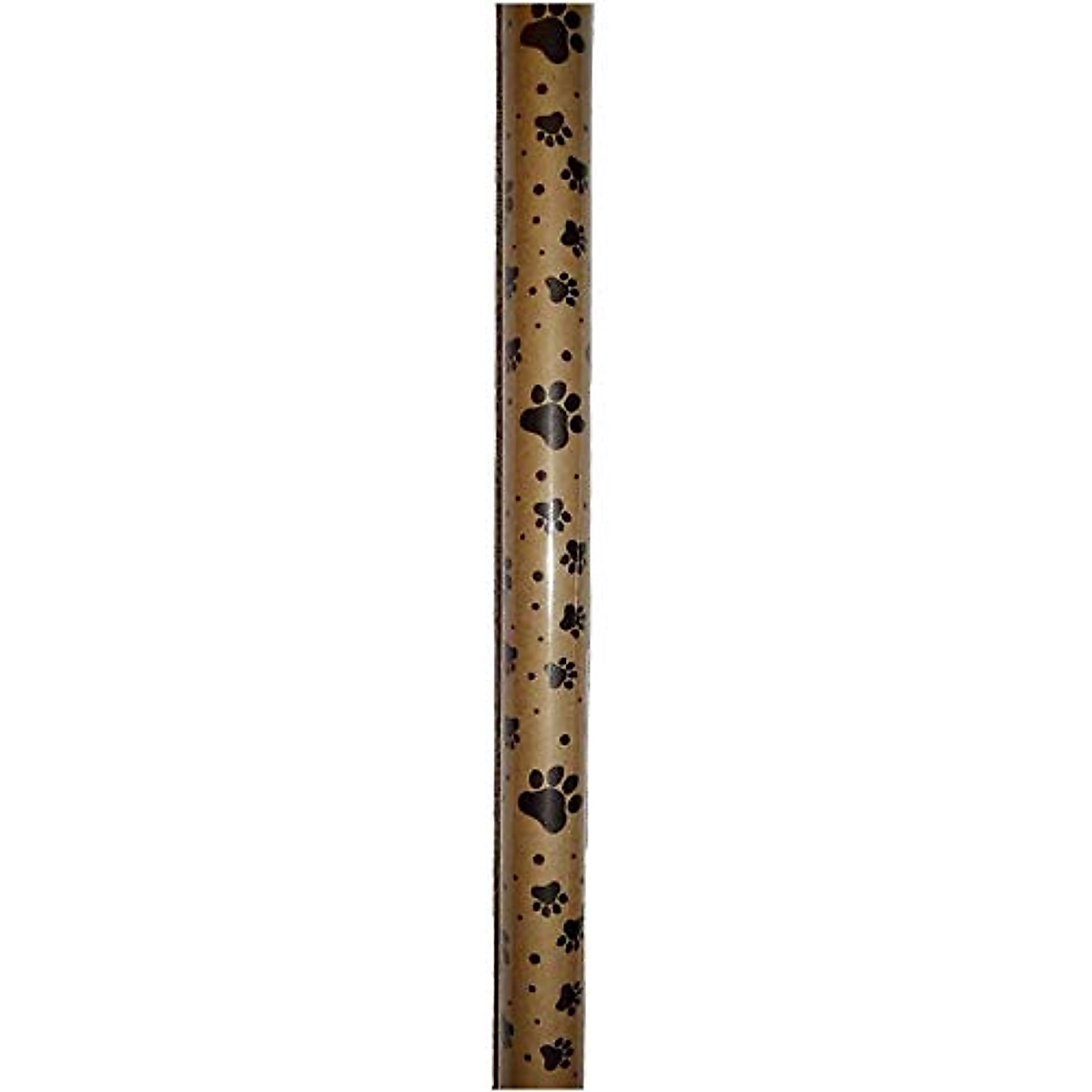 Voila Paw Prints 30 inch x 8 foot Continuous Wrapping Paper Roll