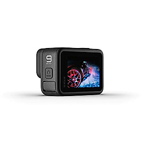 GoPro HERO9 Black - Waterproof Action Camera with Front LCD and Touch Rear Screens, 5K Ultra HD Video, 20MP Photos, 1080p Live Streaming, Webcam, Stabilization