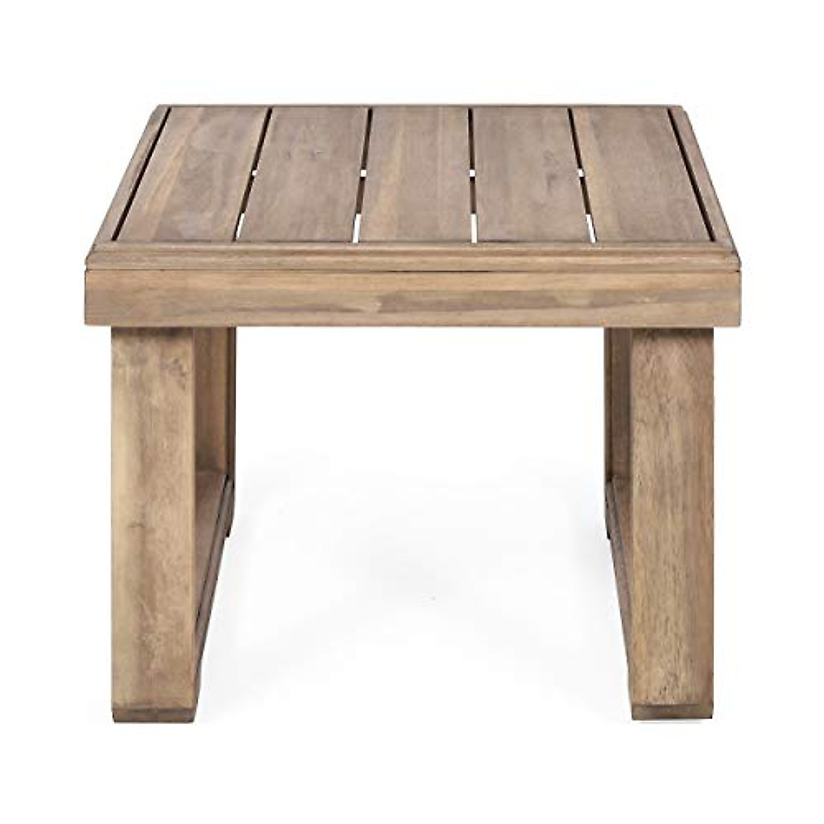 Christopher Knight Home Nicholas Outdoor Acacia Wood Side Table, Brown
