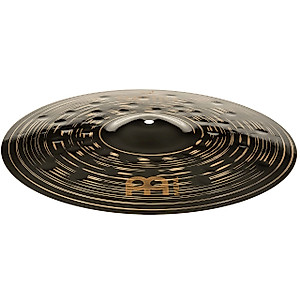 Meinl 16" Crash Cymbal - Classics Custom Dark - Made in Germany, 2-YEAR WARRANTY (CC16DAC)