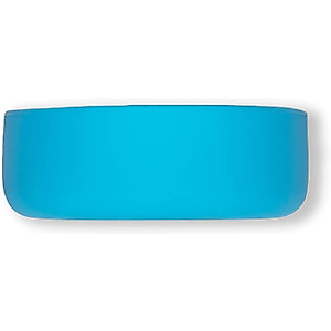 modern-twist Meal Set, Food-Grade Silicone, Waterproof, Dishwasher, Freezer Safe, Reusable Bowl & Lid – Blue Hedgehog Family, 13 fl. Oz