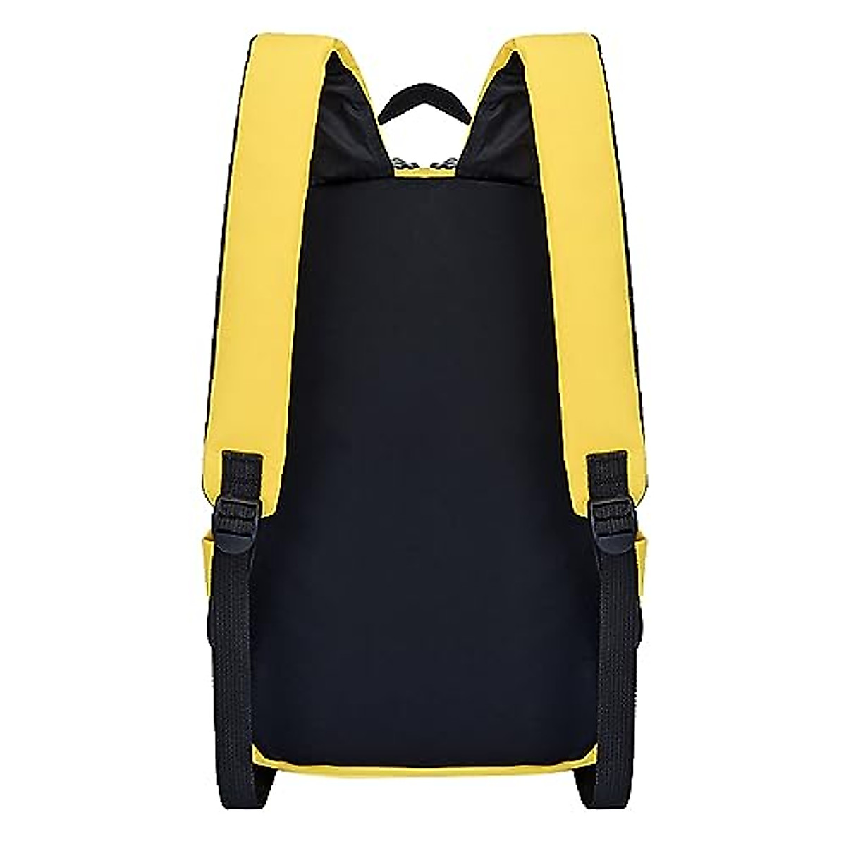 Backpack Gift Colorful Small Backpack Men's And Women's Bag Light Student Bag Gaming Backpack (Yellow, One Size)