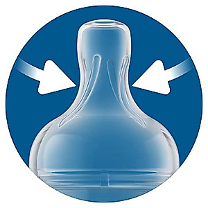 Philips AVENT BPA Free Classic Fast Flow Nipple, 2-Pack