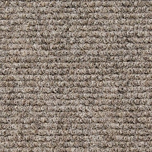 House, Home and More Indoor Outdoor Carpet with Rubber Marine Backing - Brown - 6 Feet x 10 Feet