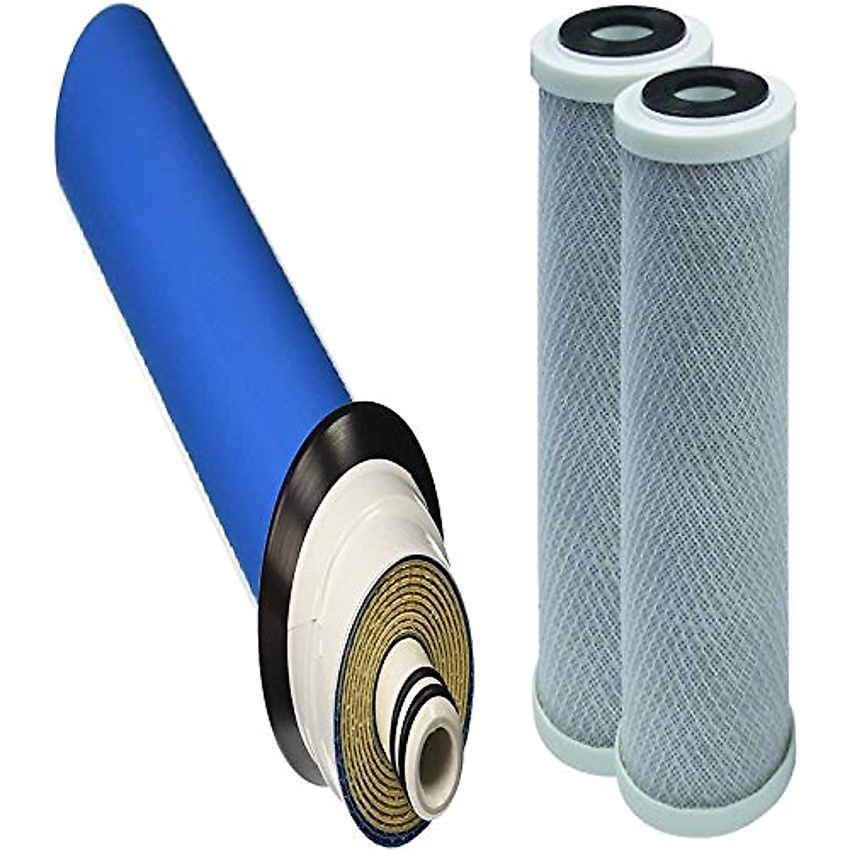 Replacement Filter Kit With Membrane For RainSoft UF50, 21179 Reverse Osmosis System, DOES NOT FIT ULTREFINER II