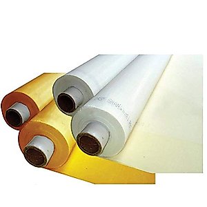 TECHTONGDA 63Inches 43T 1Yard Silk Screen Printing Fabric Mesh 110 Mesh Count(43T)