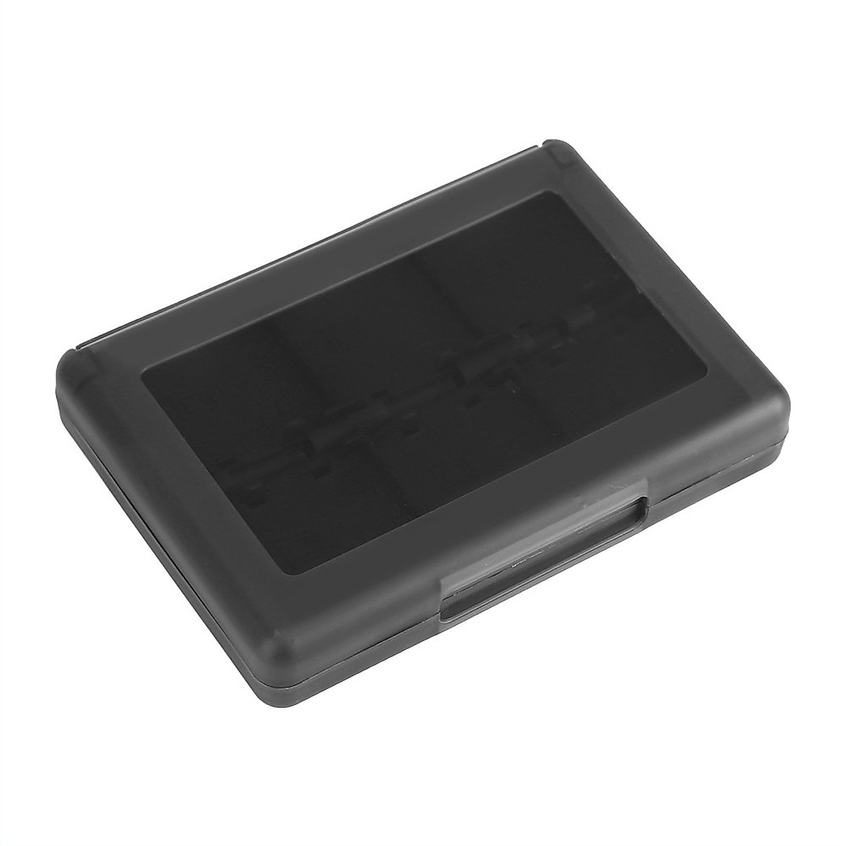 Game Card Case, 28 in 1 Plastic Game Card Case Cartridge Storage Box for 3Ds Dsl Dsi Ll Game Cards(Black)