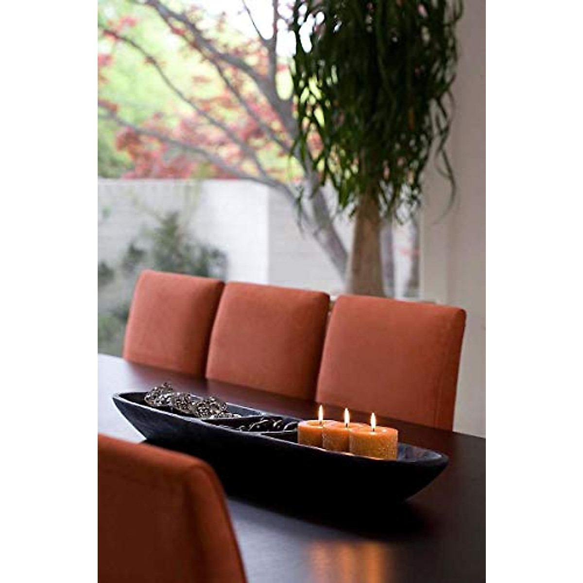 Root Candles 33319 Unscented Timberline Pillar Candle , 3 x 3-Inches , Rust